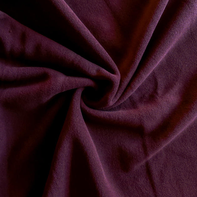 Maroon Double Velour Polartec 200 Fleece Fabric – The Fabric Fairy
