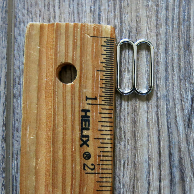 3/4 inch Silver Bra Slide – The Fabric Fairy