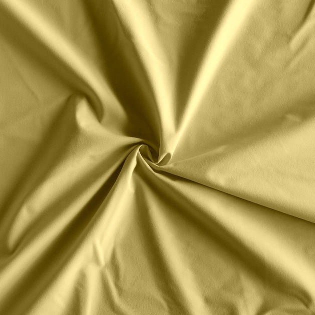 Flaxen Yellow Stretch Woven Fabric – The Fabric Fairy