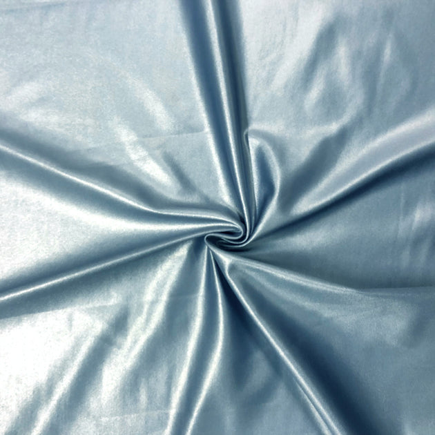 Liquid Lucid Ciré Stonewash Blue Nylon Spandex Swimsuit Fabric – The ...