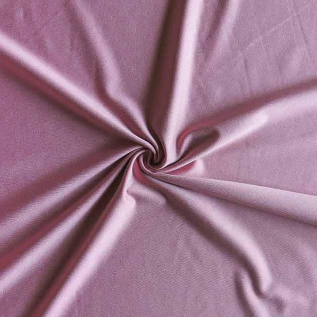 Dharma Heathered Dusty Rose Poly Spandex Athletic Jersey Knit Fabric ...