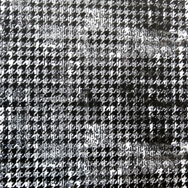 Newsprint Houndstooth Nylon Spandex Swimsuit Fabric – The Fabric Fairy